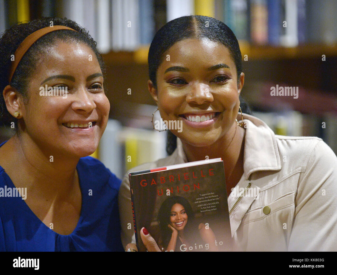 Gabrielle Union signs copies of her new book 'Gabrielle Union: We're ...