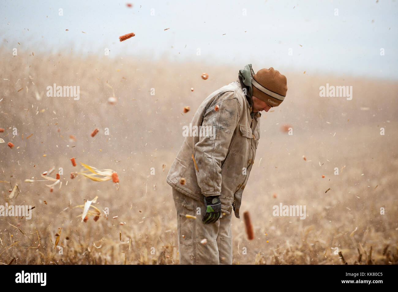 Debris blowing about hi-res stock photography and images - Alamy