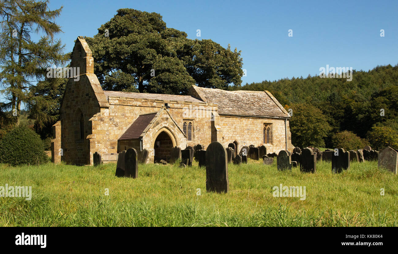 St Mary Magdalene, Over Silton Stock Photo - Alamy