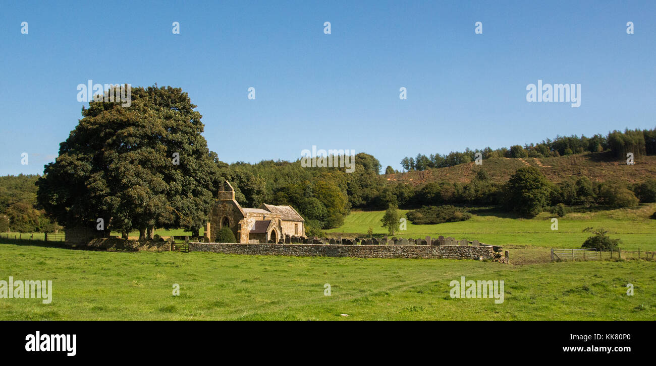 St Mary Magdalene, Over Silton Stock Photo - Alamy