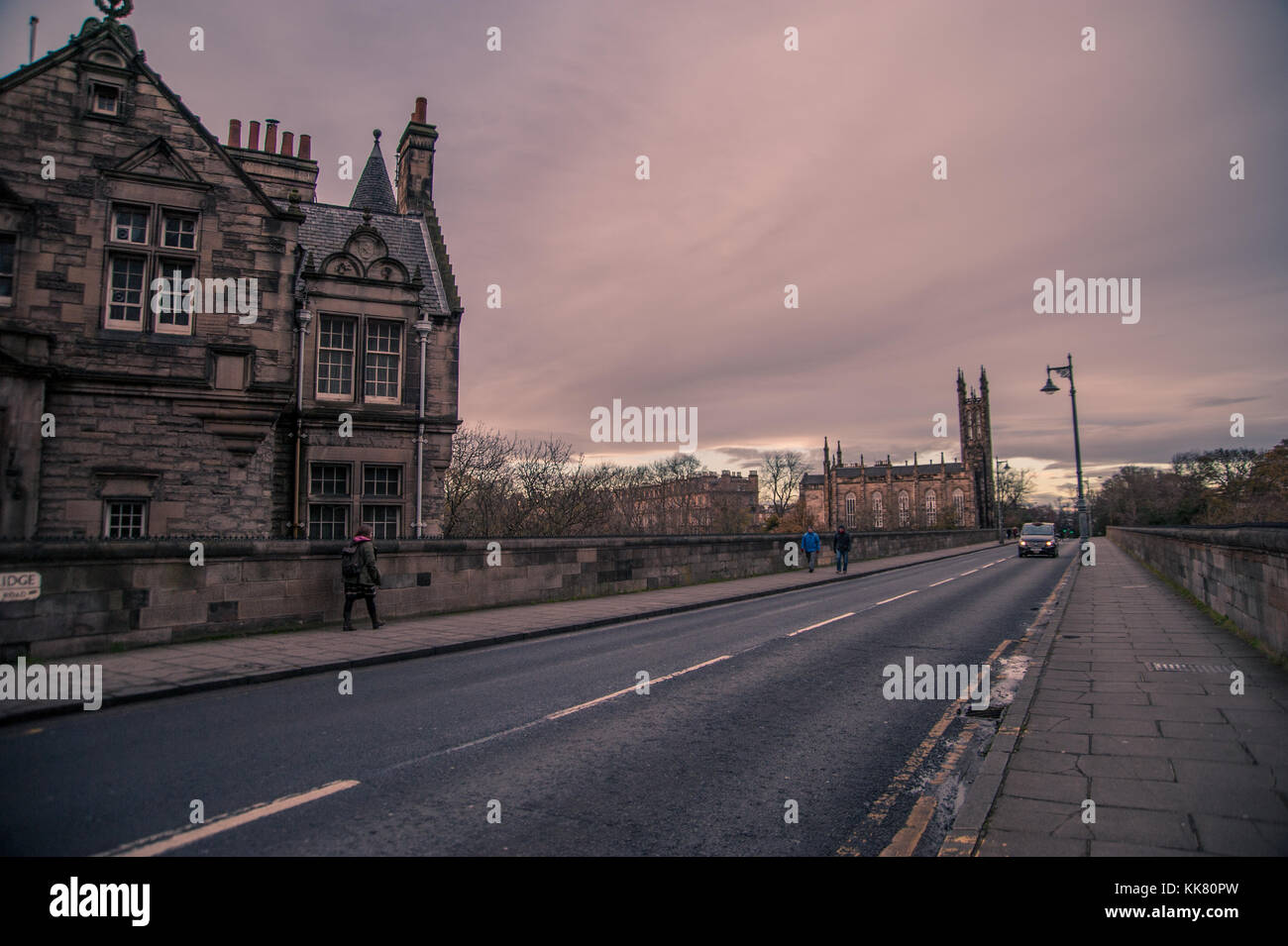 A view to Dean Bridge, Edinburgh Scotland Stock Photo - Alamy