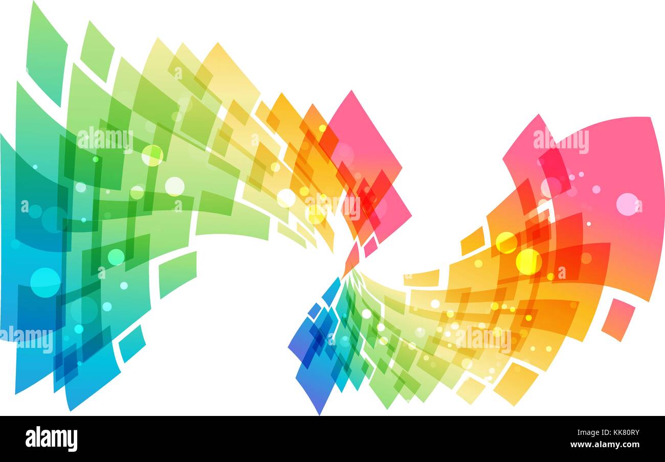 Abstract curve motion element on white background Stock Vector Image ...