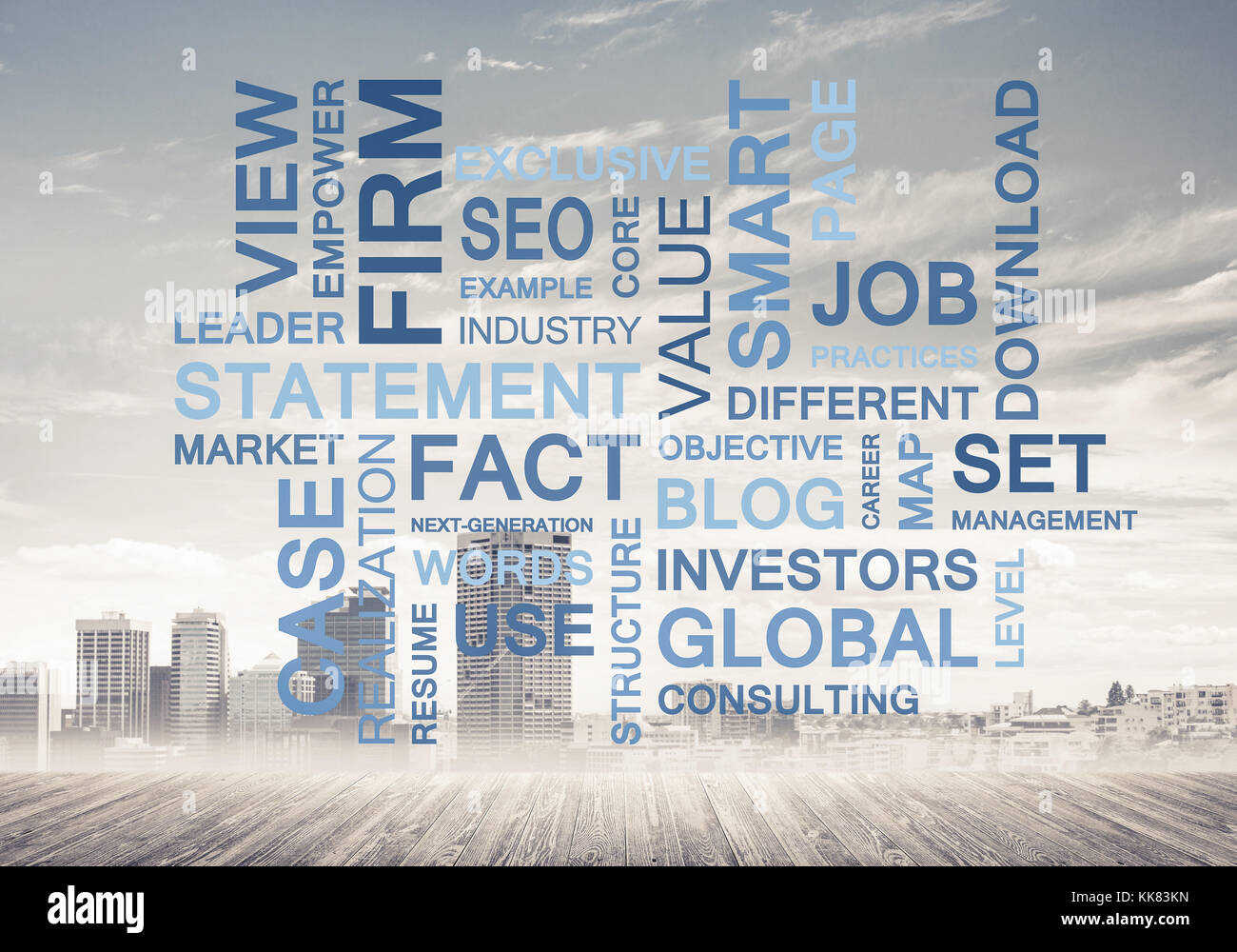 Business conceptual words as keys to success and company growth Stock ...