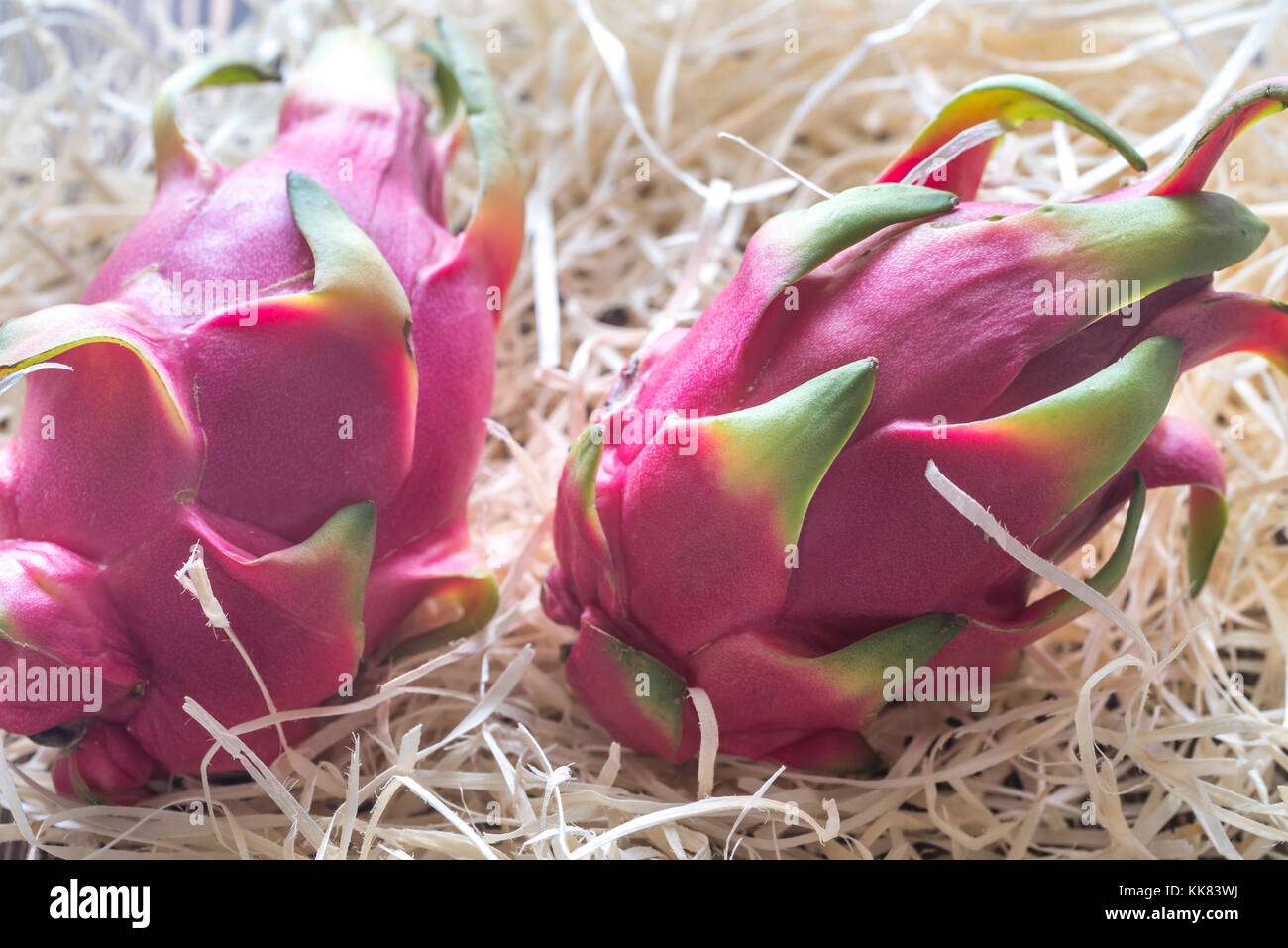 Dragon fruit close up Stock Photo - Alamy