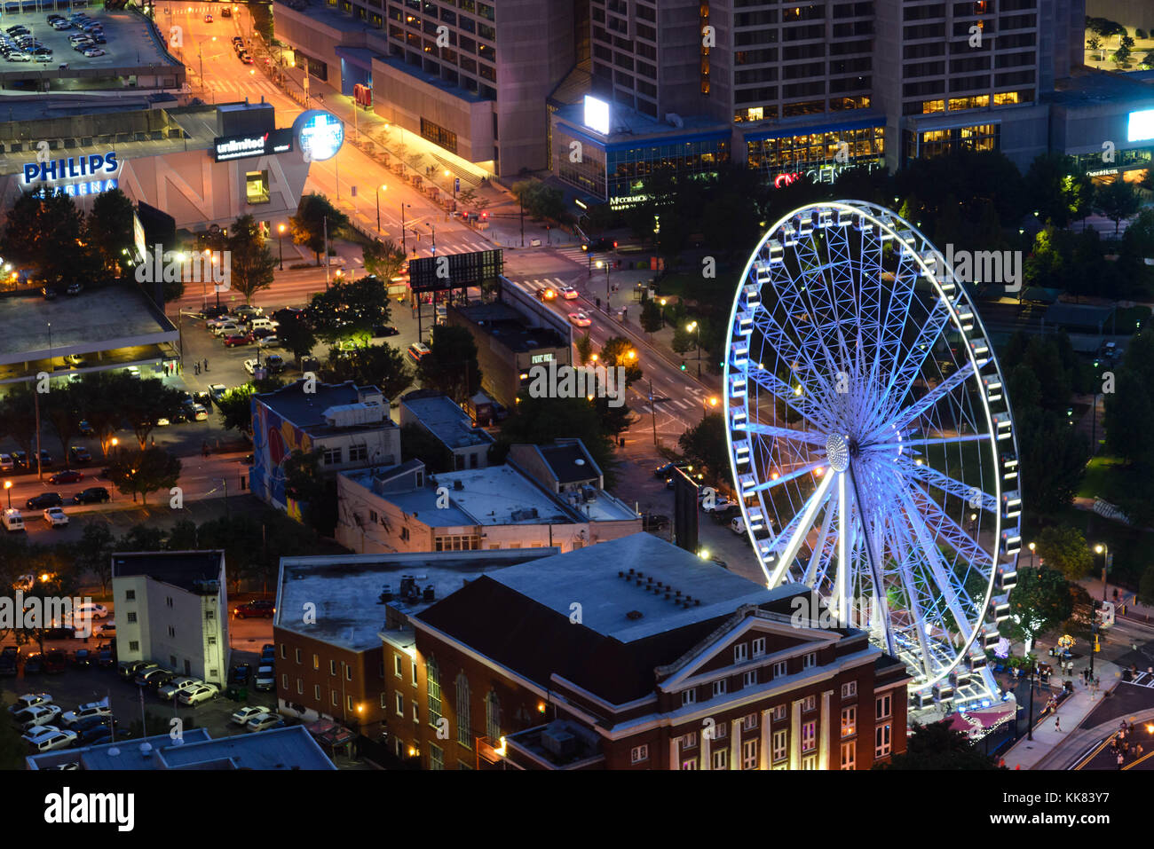 Centennial Park in downtown Atlanta, Georgia in 2017 Stock Photo - Alamy