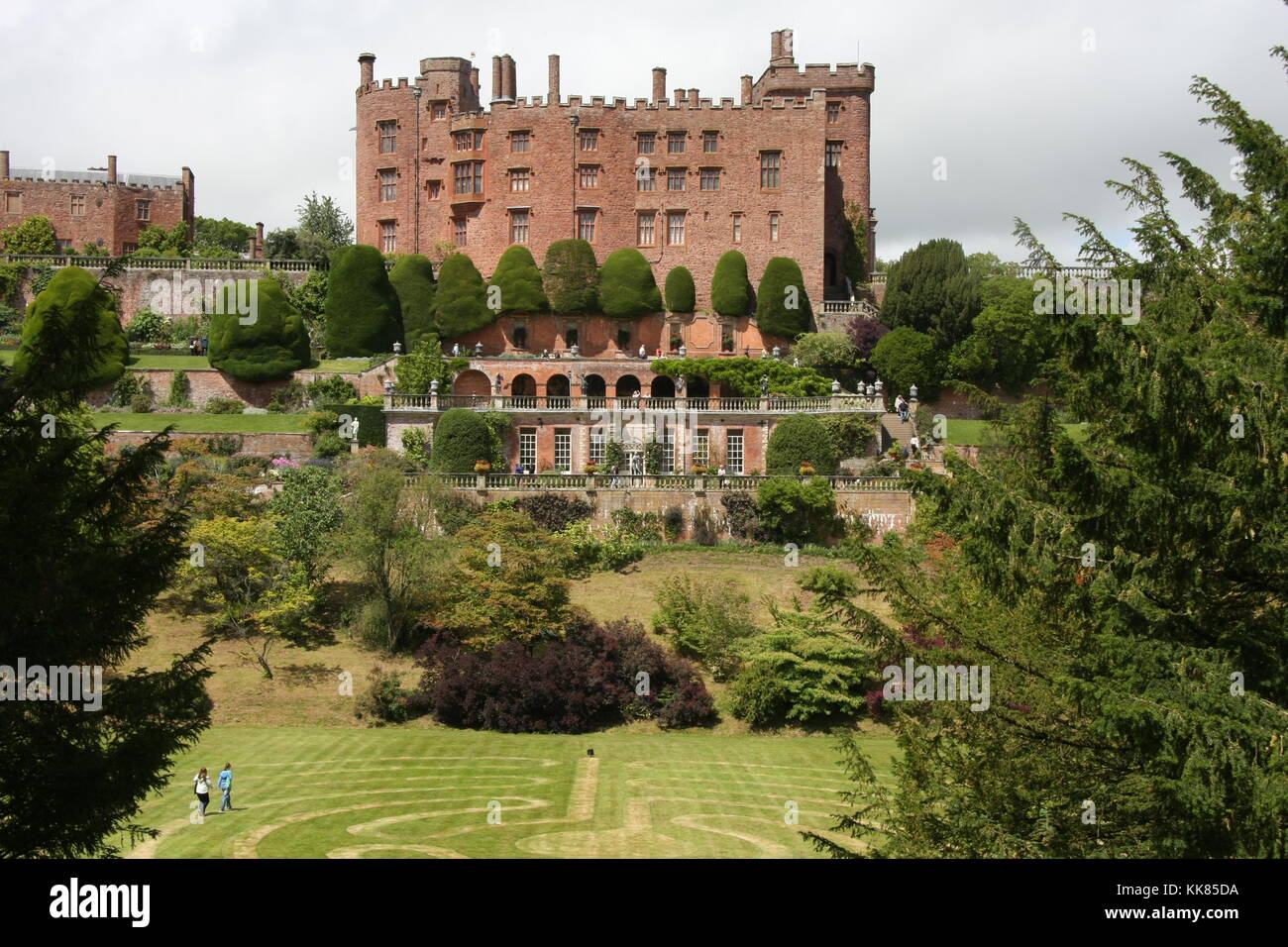 Powis castle nt hi-res stock photography and images - Alamy