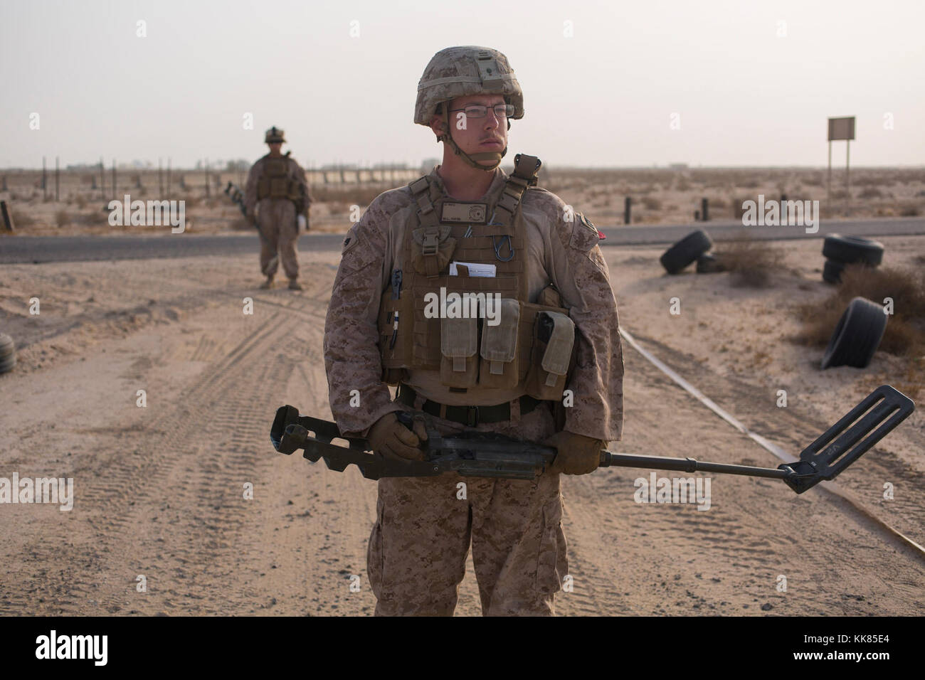 Combat Engineers with Marine Wing Support Squadron 373, Special Purpose ...