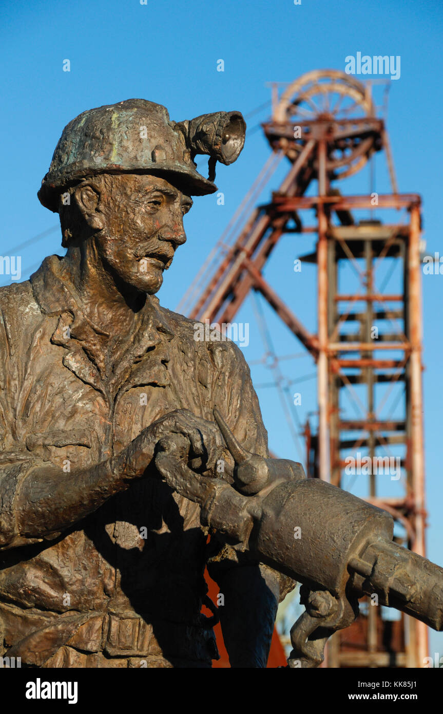 Gold miner statue hi-res stock photography and images - Alamy