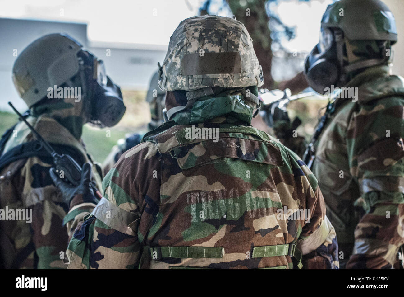 U.S. Air Force 353rd Special Operations Group Airmen run through ...