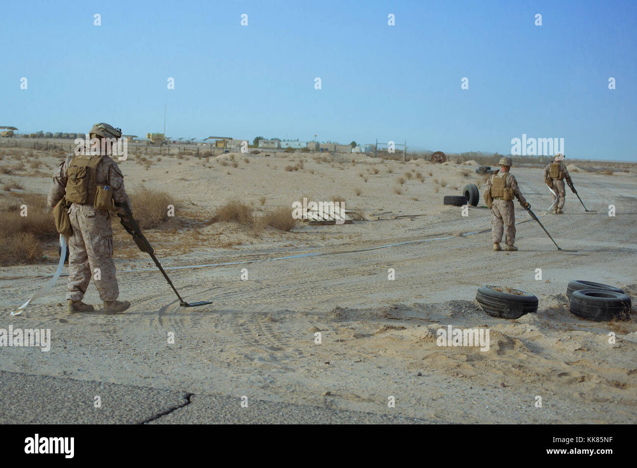 Combat Engineers with Marine Wing Support Squadron 373, Special Purpose ...