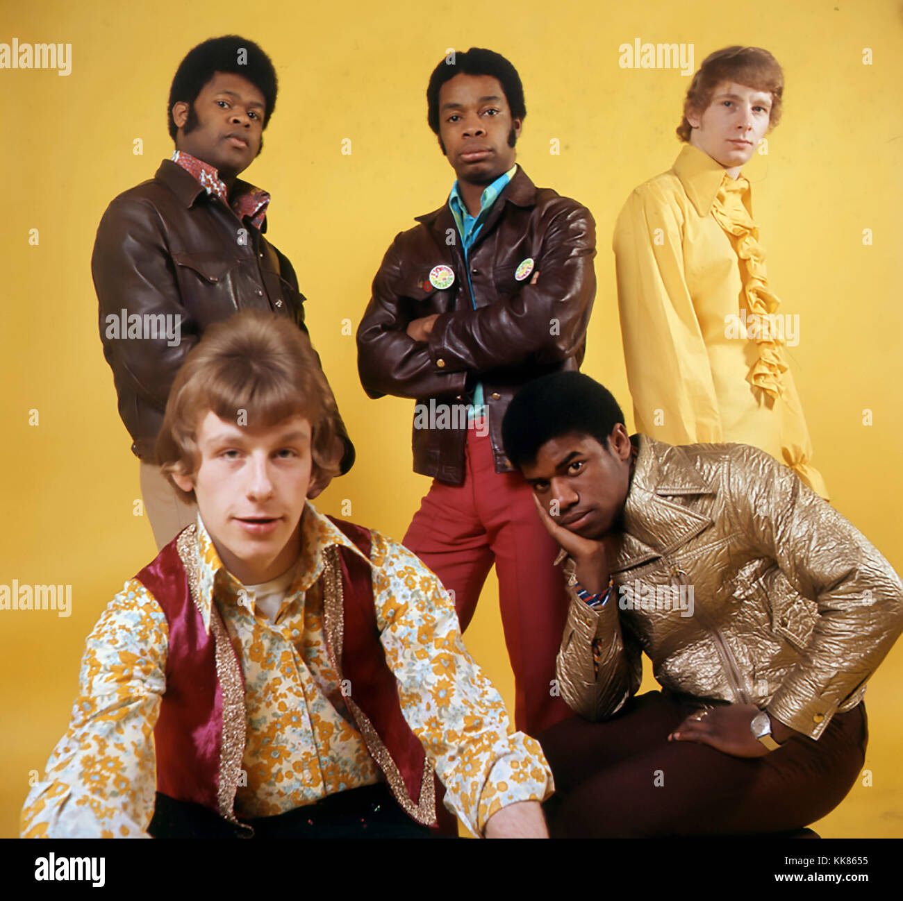 THE EQUALS UK R&B group in 1968. Photo: Tony Gale Stock Photo - Alamy