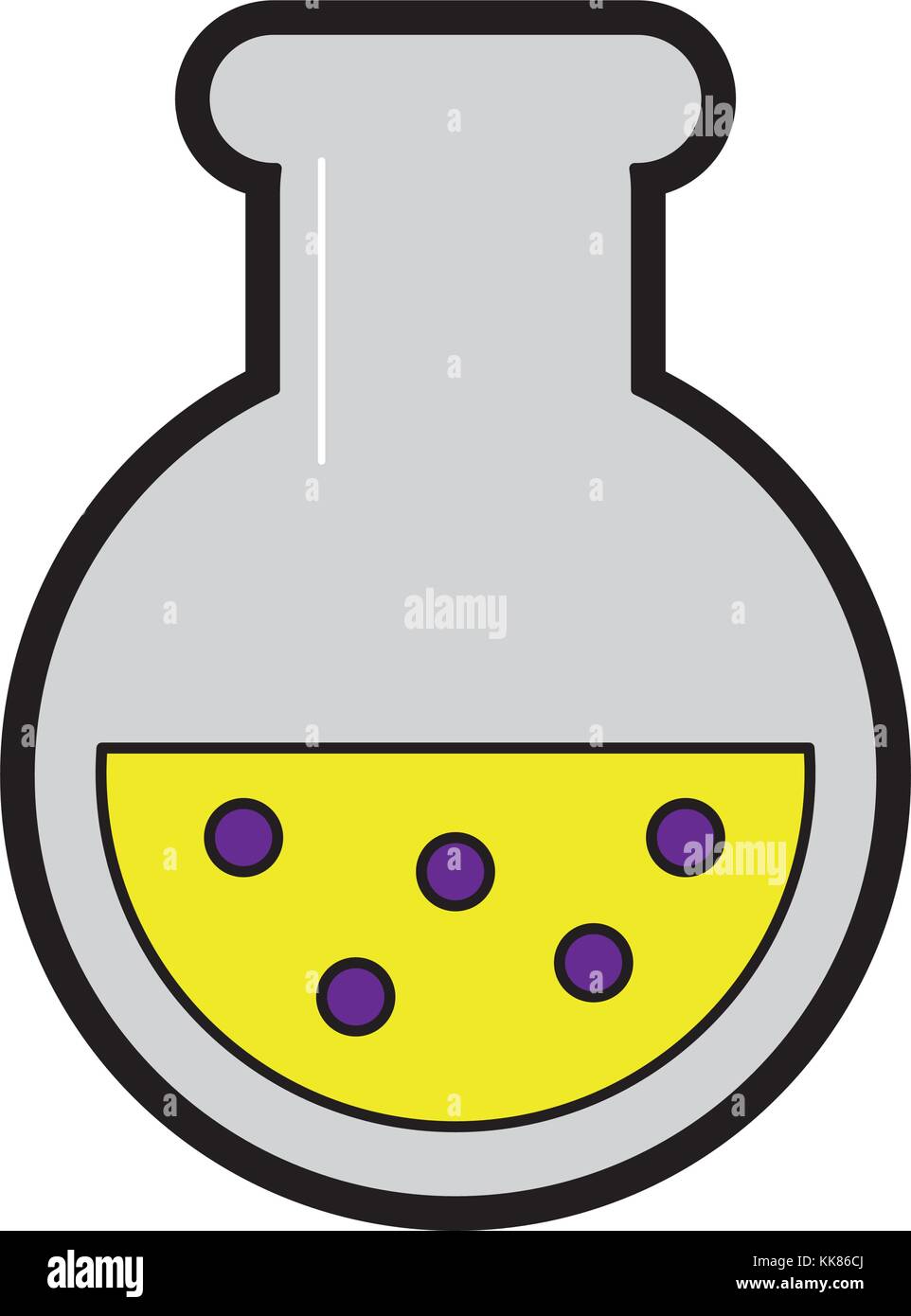flask science chemistry icon image Stock Vector Image & Art - Alamy