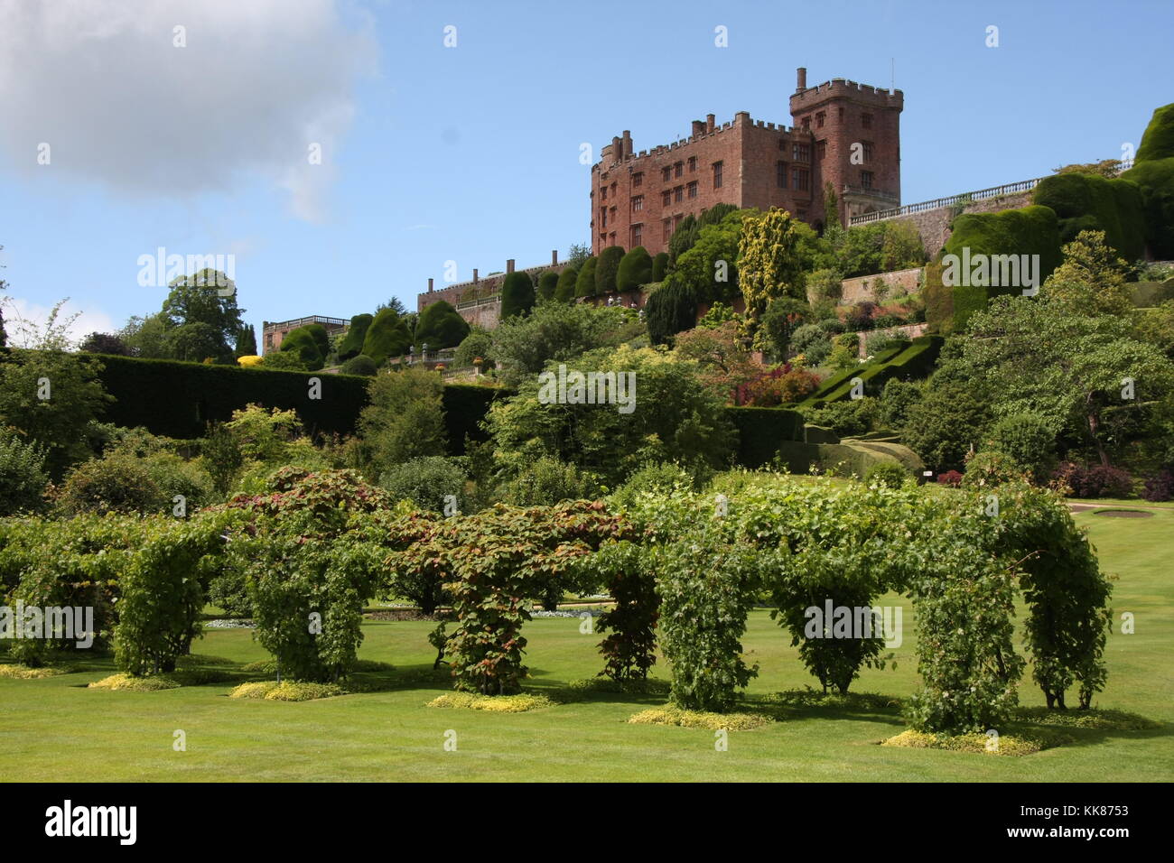 Powis castle nt hi-res stock photography and images - Alamy