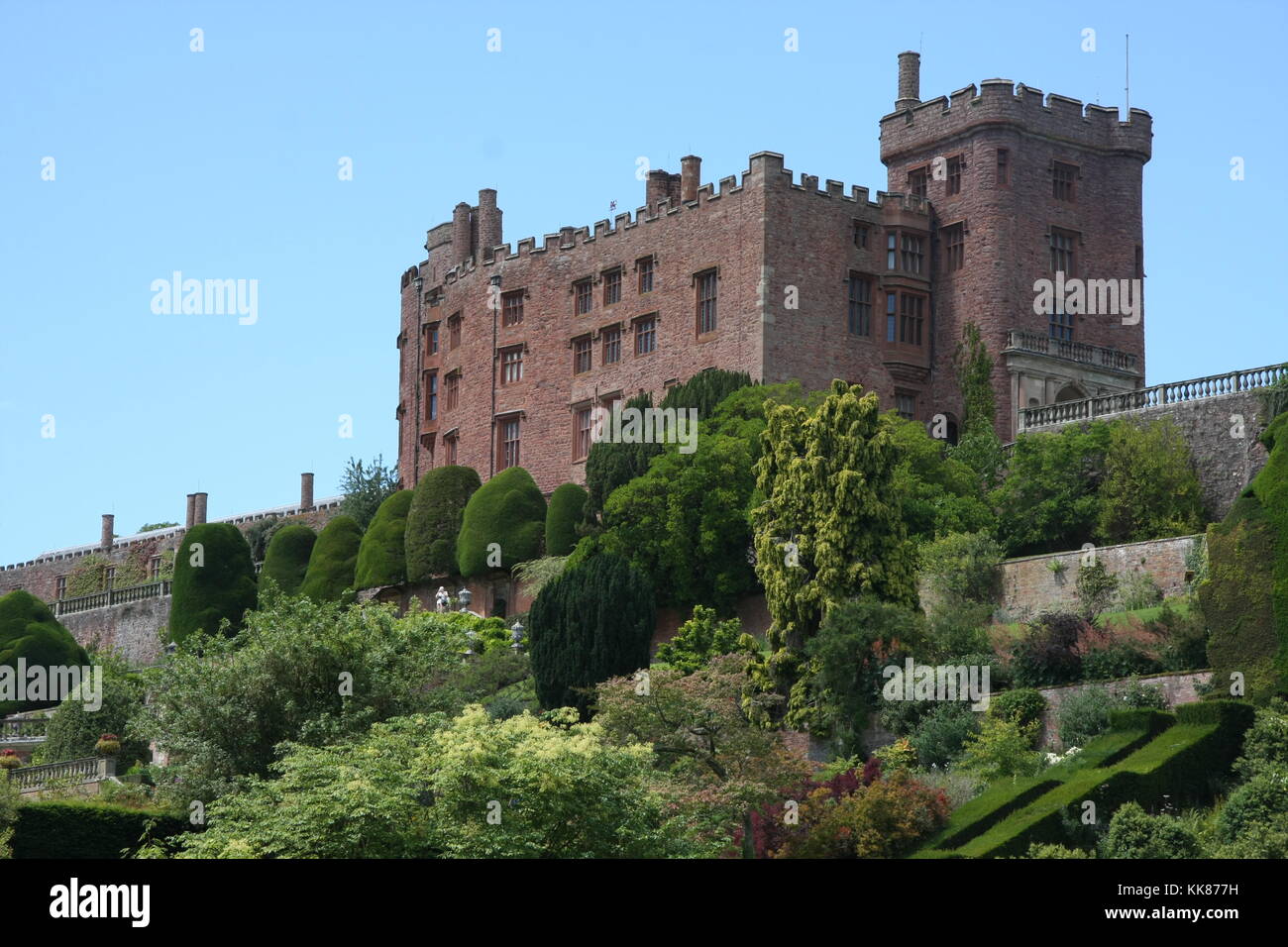 Powis castle nt hi-res stock photography and images - Alamy