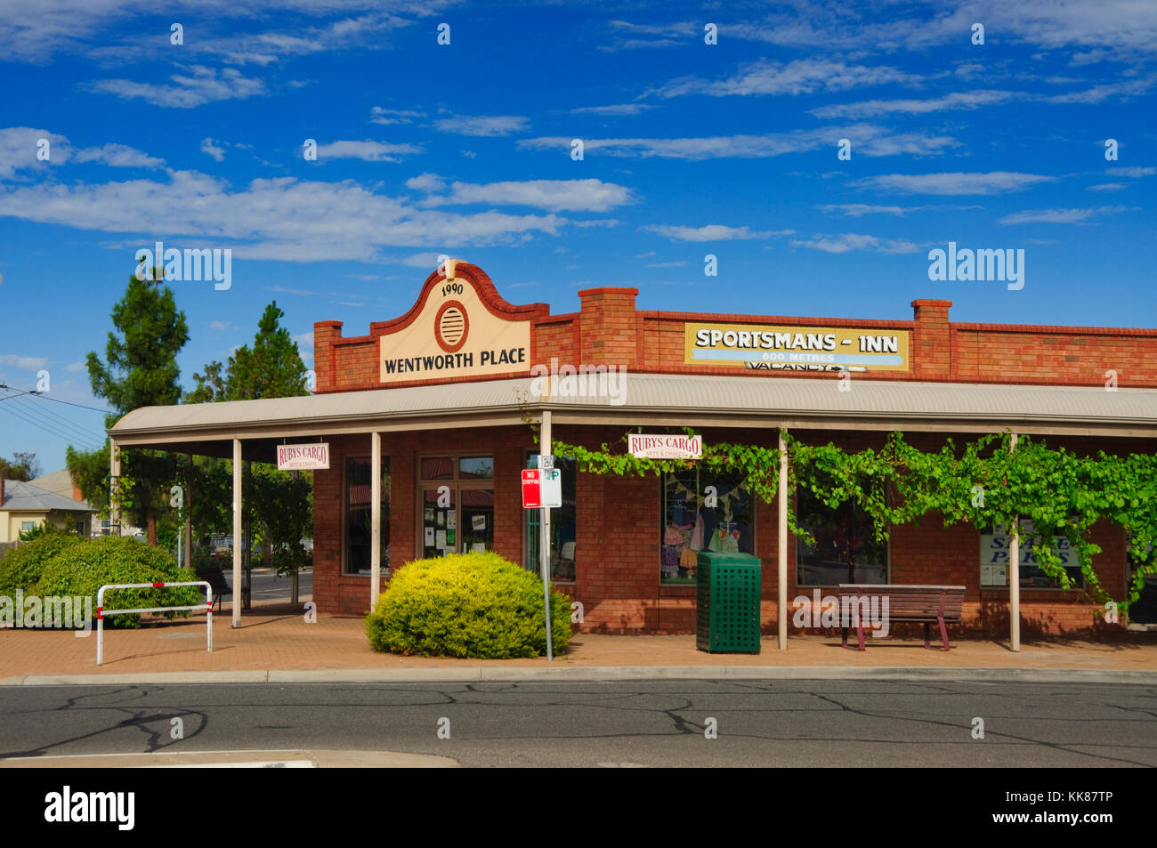 Wentworth Place, Wentworth, New South Wales (NSW), Australia Stock ...