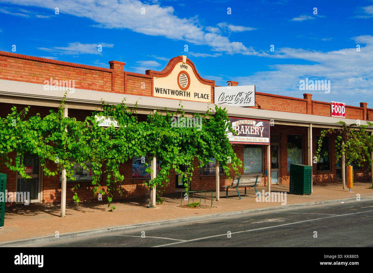 Wentworth Place, Wentworth, New South Wales (NSW), Australia Stock ...