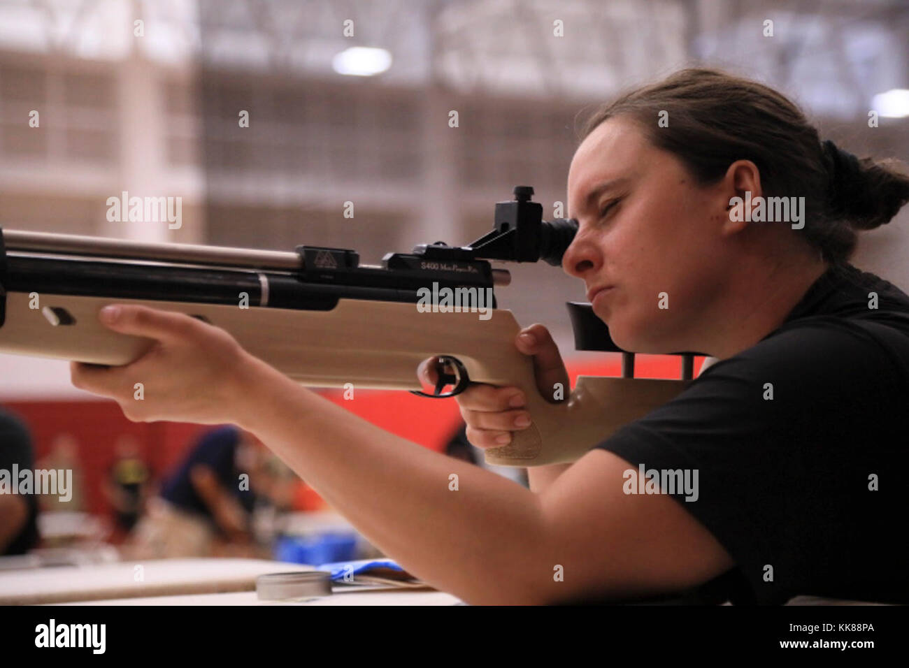 U.S. Army Spc. Brooke Conley, a combat medic with the Joint Base Lewis ...