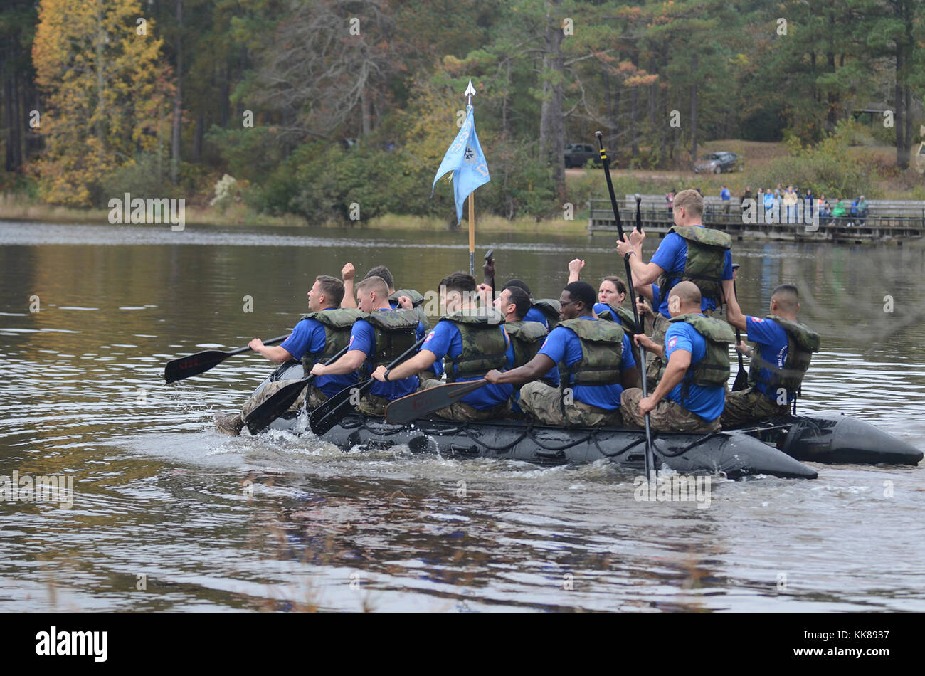 Paratroopers assigned to Company D, 307th Brigade Engineer Battalion ...