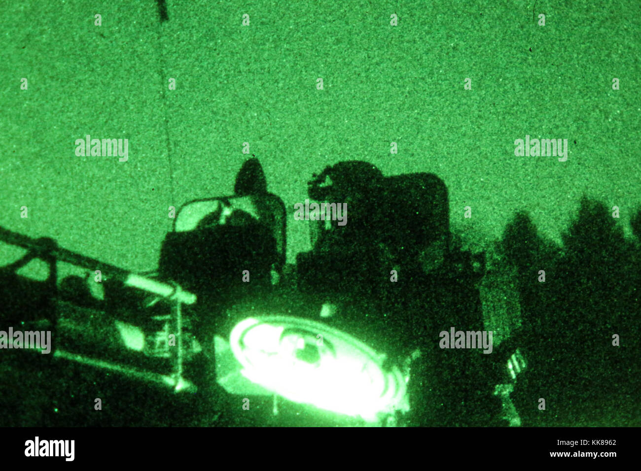 U.S. Soldiers of 1st Battalion, 4th Infantry Regiment conduct pre ...