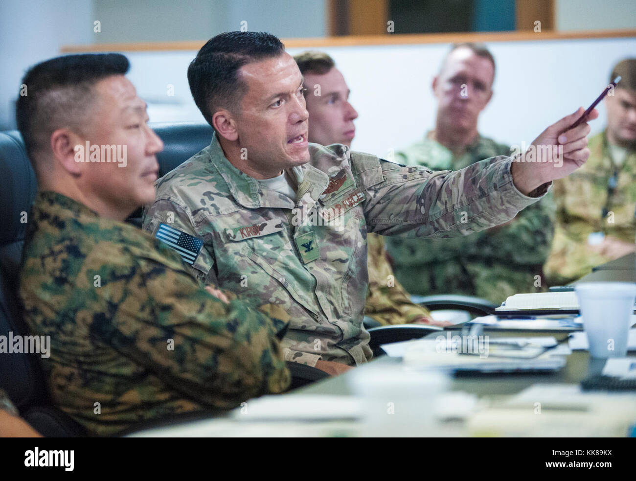 U.S. Air Force Col. Jason Kirby, commander of 353rd Special Operations ...