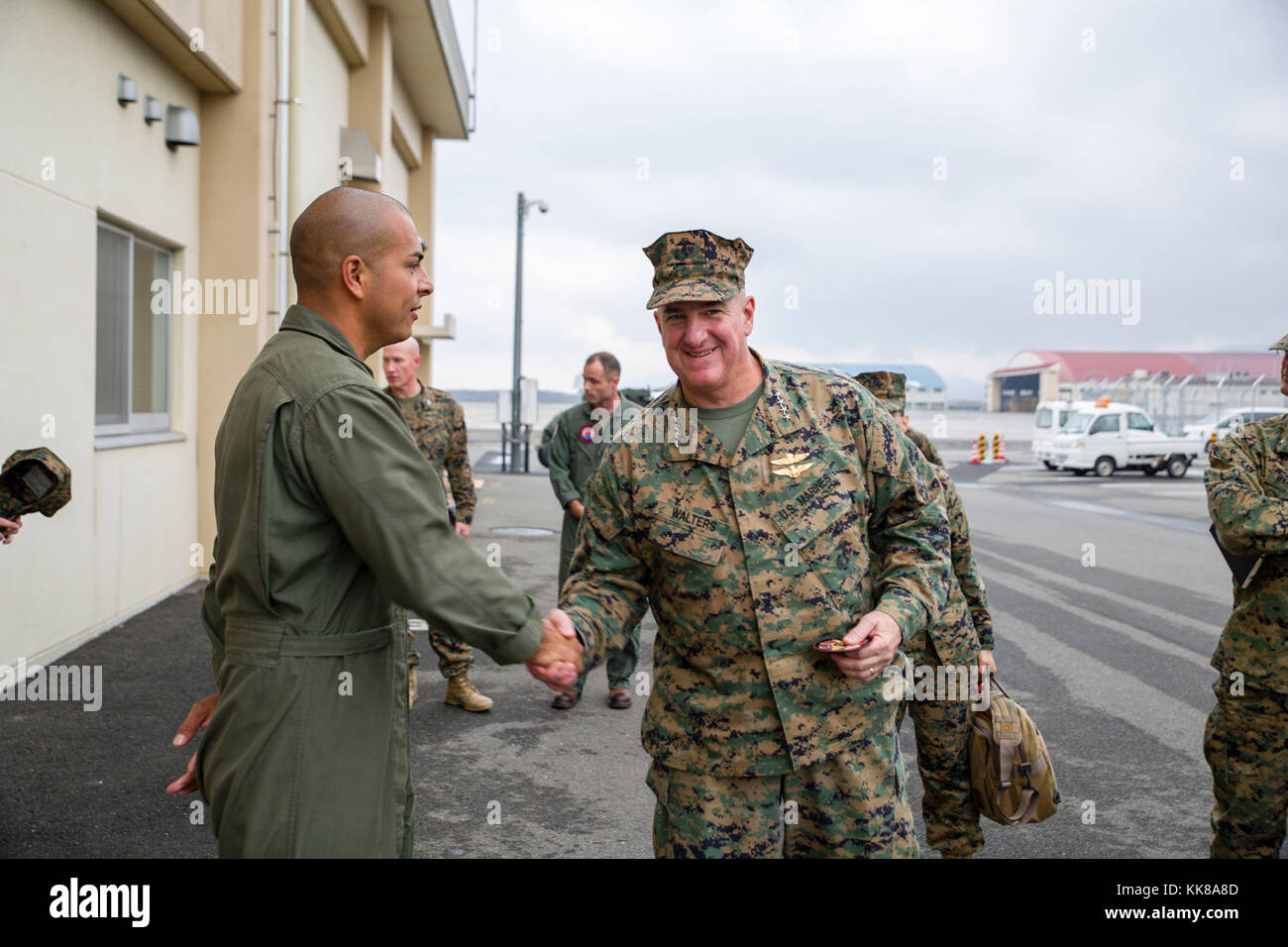 U.S. Marine Corps Gen. Glenn M. Walters, assistant commandant of the ...