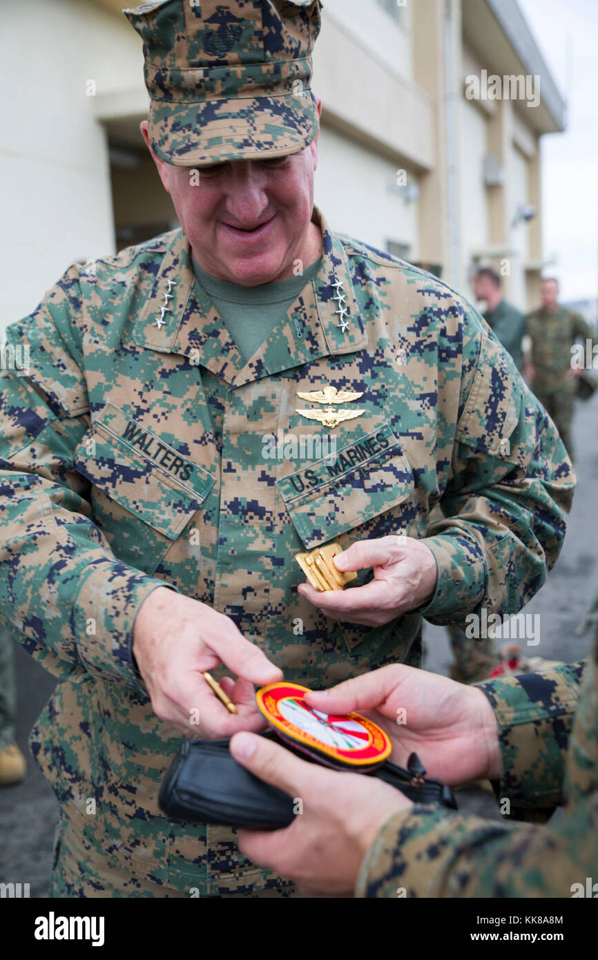 U.S. Marine Corps Gen. Glenn M. Walters, assistant commandant of the ...