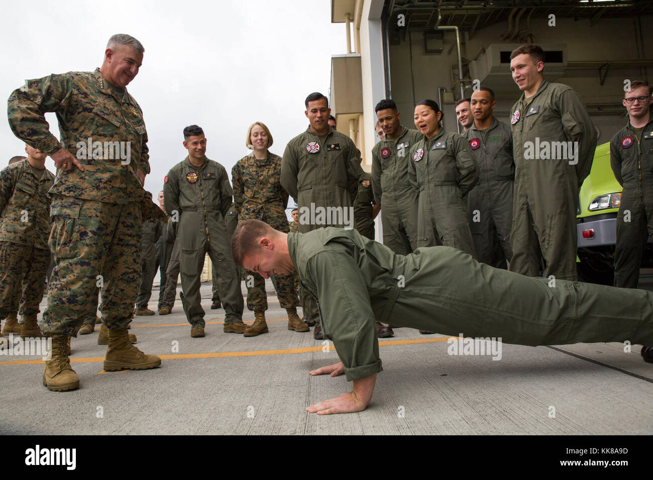 U.S. Marine Corps Gen. Glenn M. Walters, assistant commandant of the ...