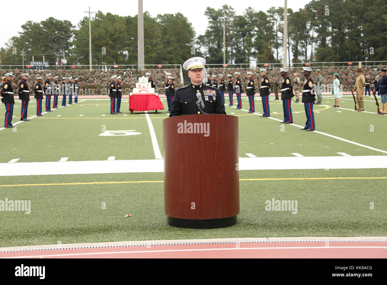 U.S. Marine Corps Brig. Gen. Julian D. Alford, commanding general ...