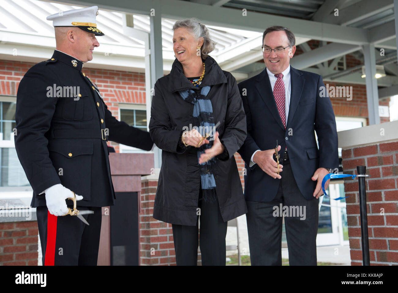 U.S. Marine Corps Brig. Gen. Julian D. Alford, commanding general ...