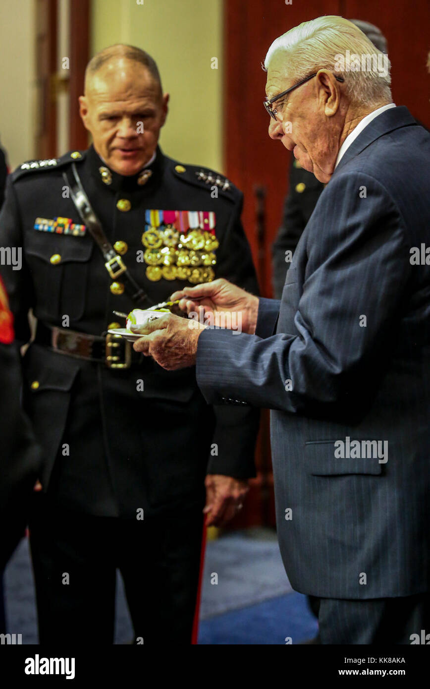 The guest of honor, Lieutenant General George R. Christmas, U.S. Marine ...