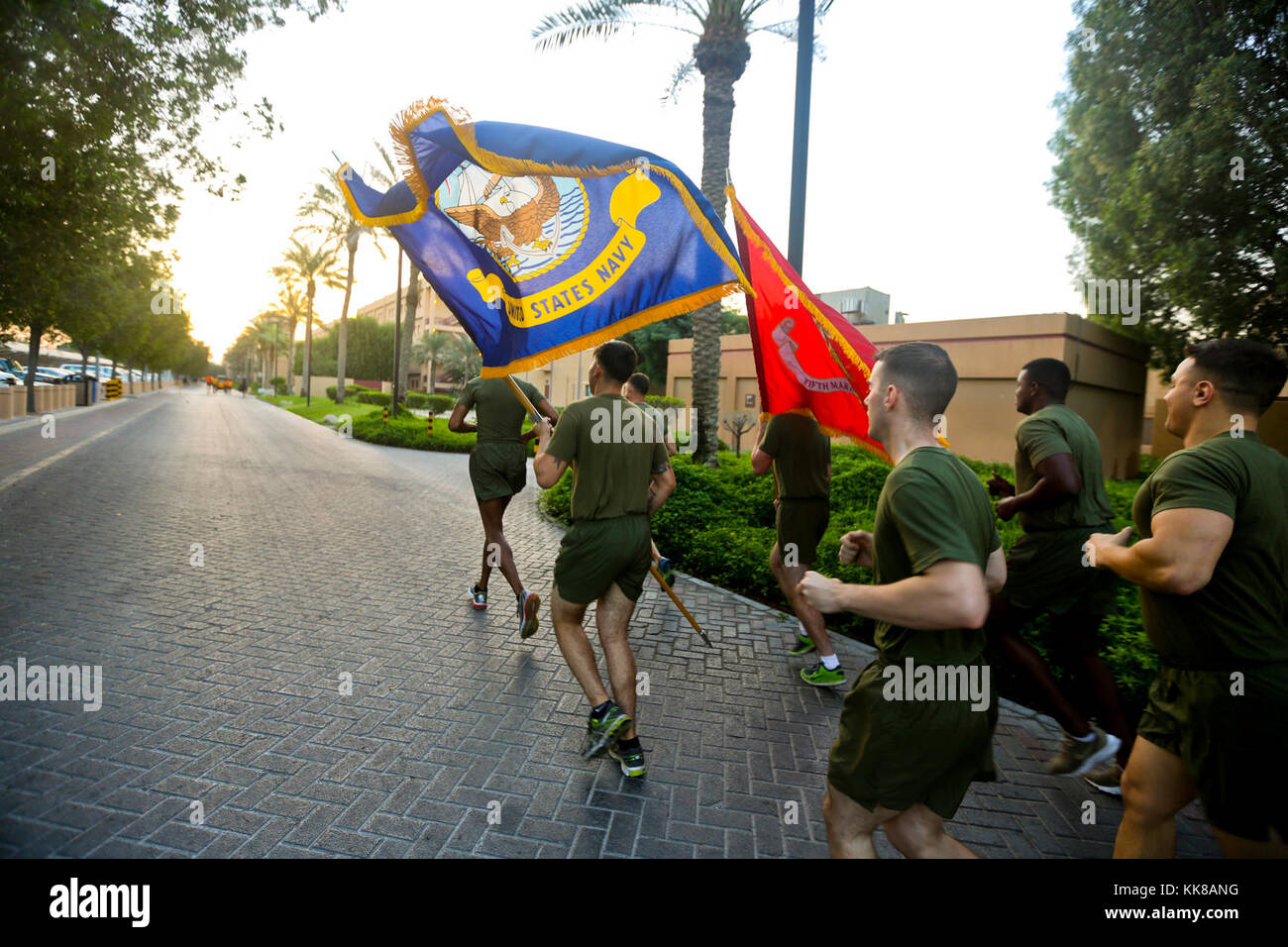 U.S. Marines and Sailors assigned to Naval Amphibious Force, Task Force ...