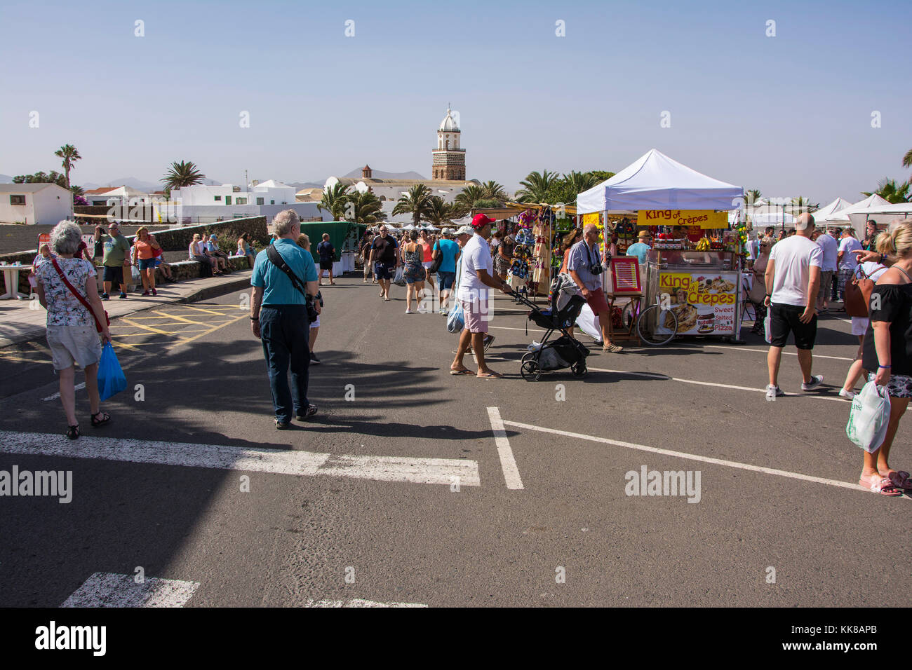 teguise market lanzarote Stock Photo - Alamy
