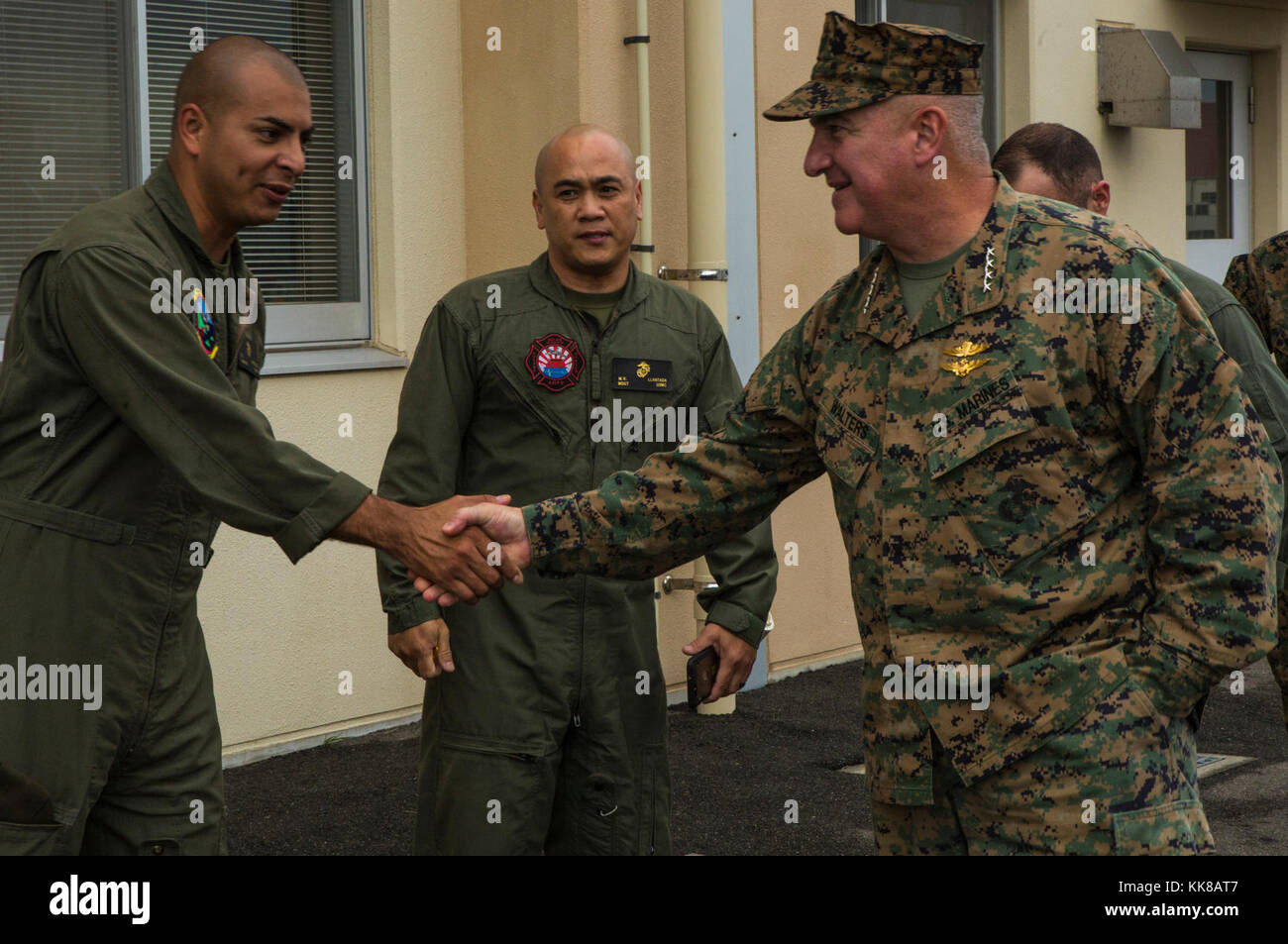 U.S. Marine Corps Gen. Glenn M. Walters, assistant commandant of the ...