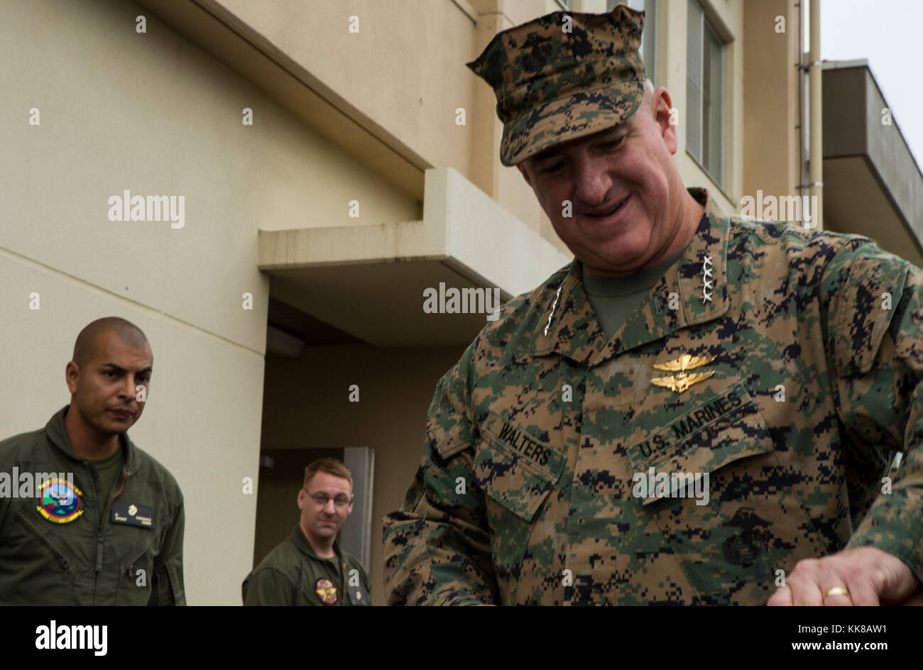 U.S. Marine Corps Gen. Glenn M. Walters, assistant commandant of the ...