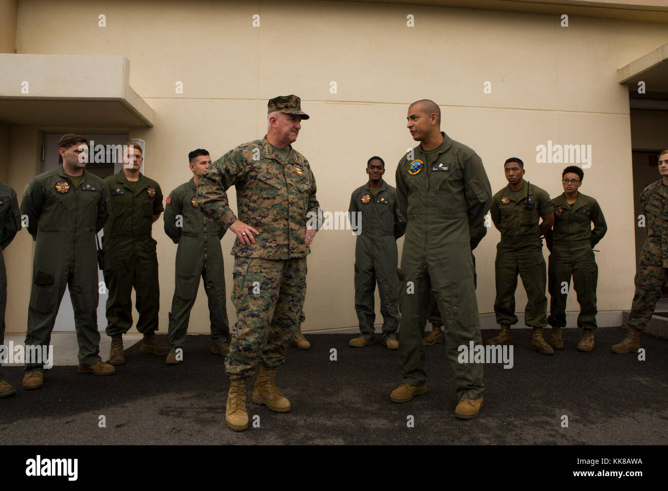 U.S. Marine Corps Gen. Glenn M. Walters, assistant commandant of the ...