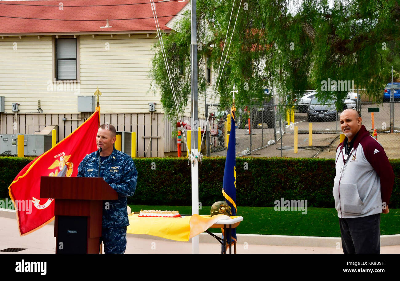 Capt. Matthew Hebert, left, Naval Health Research Center (NHRC ...