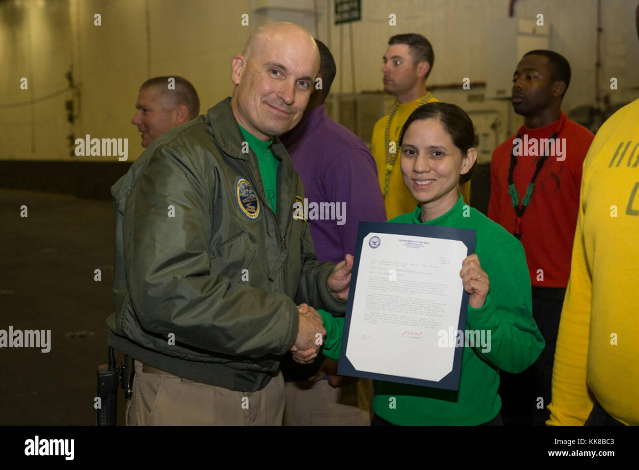 ATLANTIC OCEAN (Nov. 8, 2017) -- Interior Communications Electrician ...