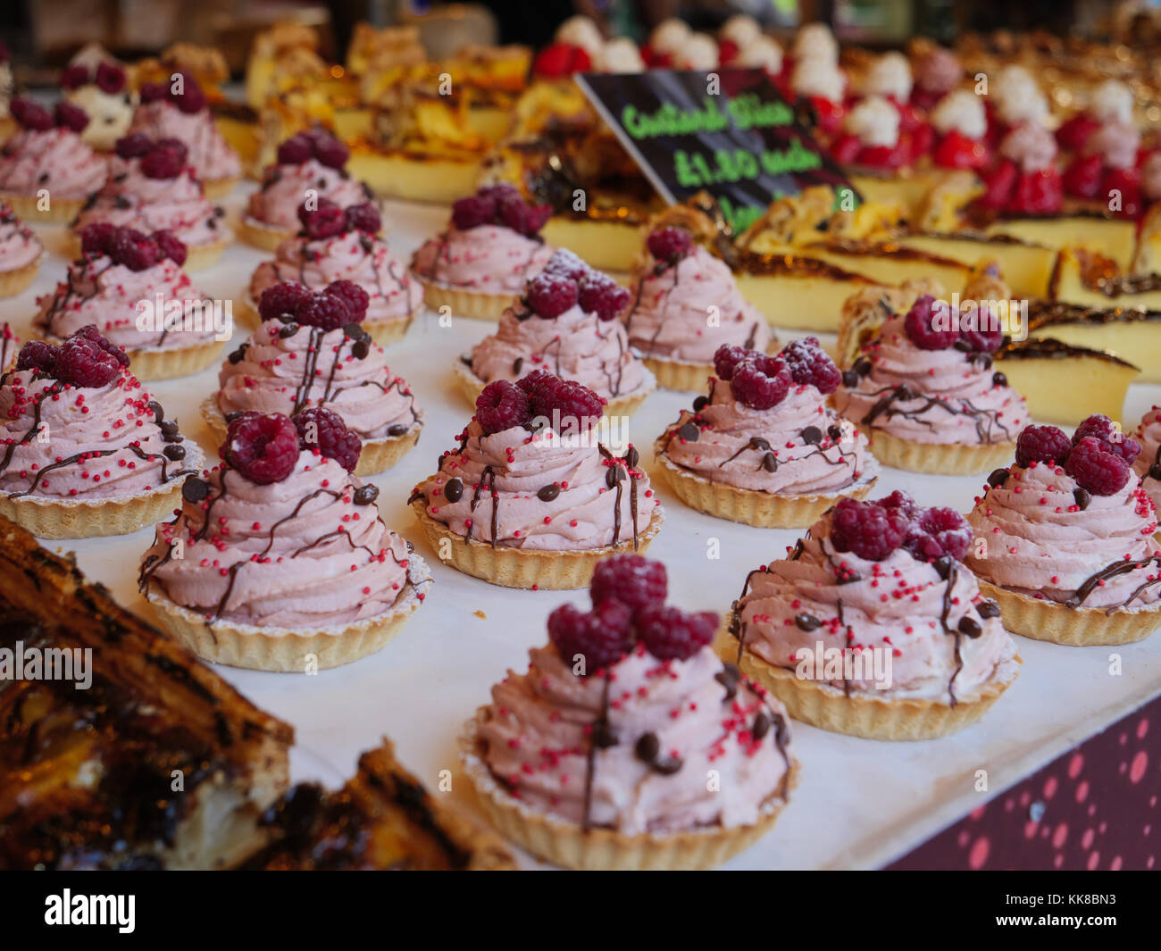 sweet dessert in christmas market,Northern Ireland Stock Photo - Alamy