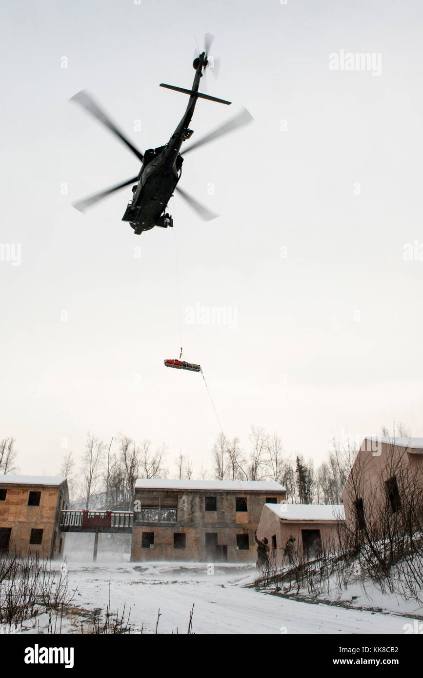 Alaska Air National Guardsmen with the 212th Rescue Squadron and Alaska ...