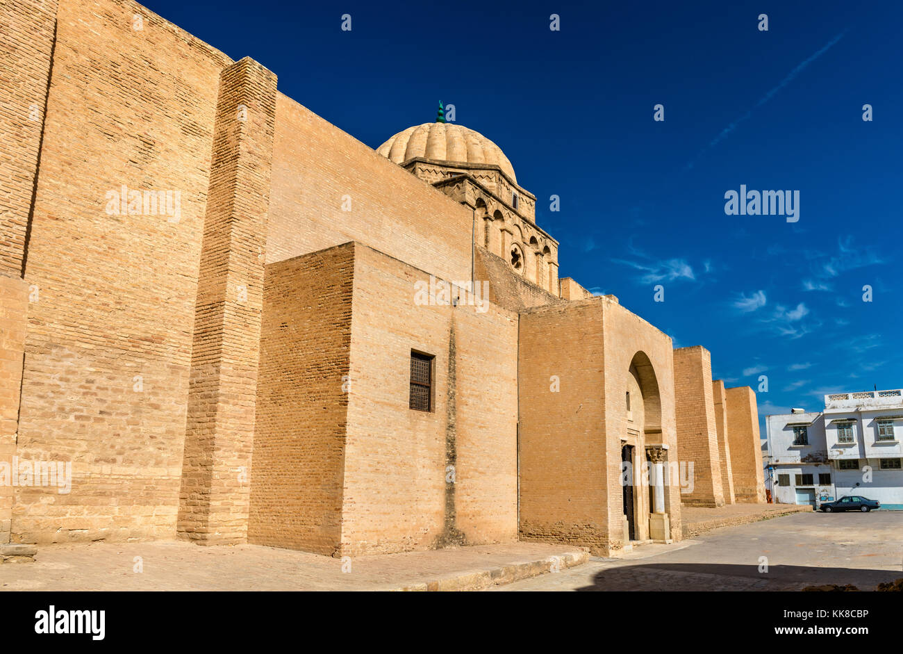 Walls of the Great Mosque of Kairouan in Tunisia Stock Photo - Alamy
