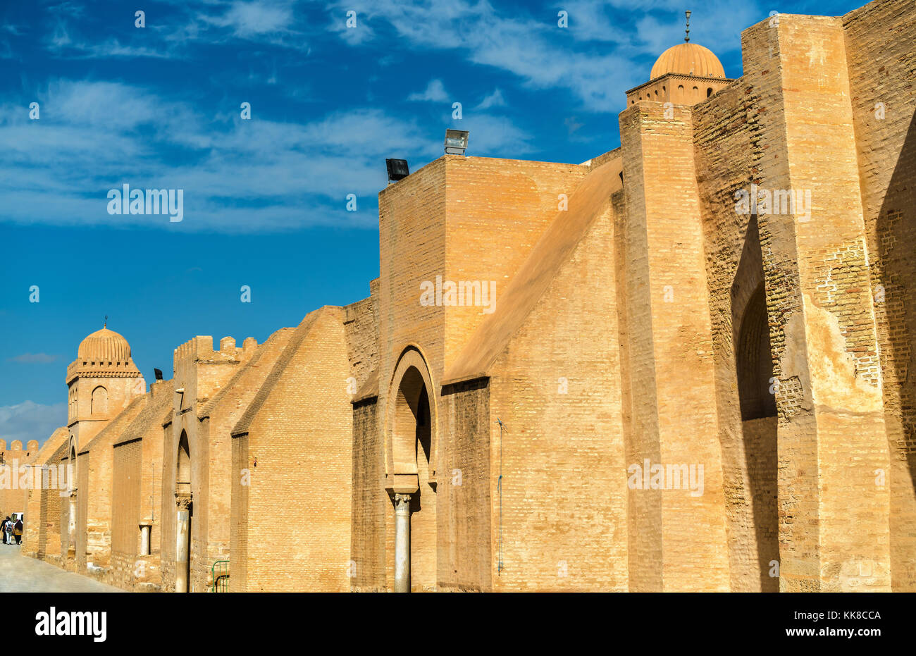 Walls of the Great Mosque of Kairouan in Tunisia Stock Photo - Alamy