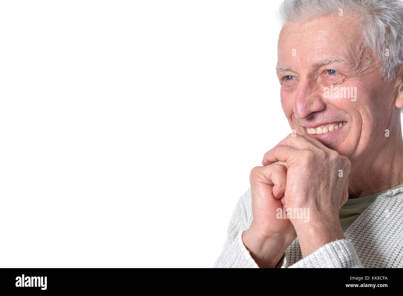 Happy senior man Stock Photo - Alamy