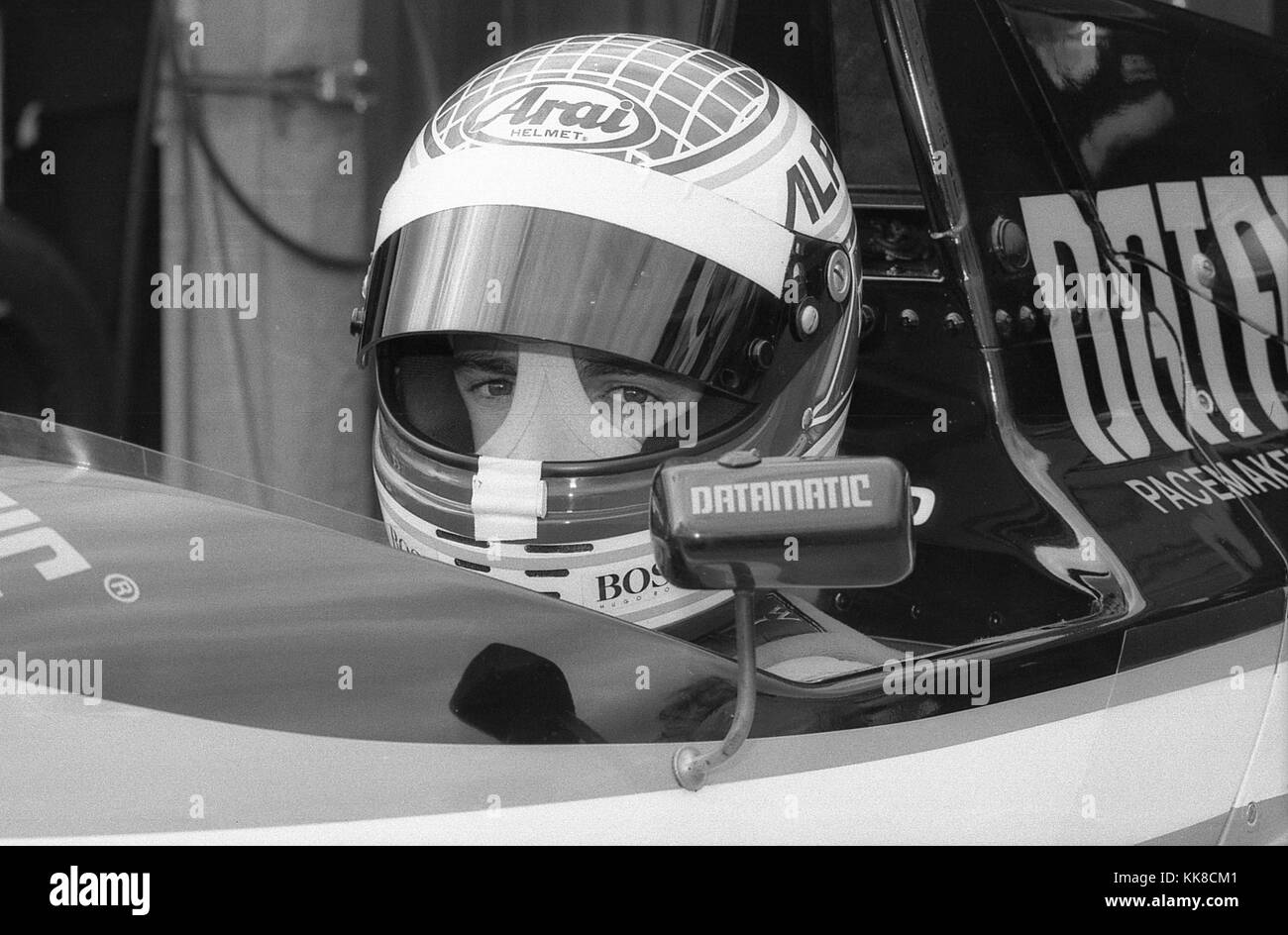 Craig Baird , British Formula 2 test day, Oulton Park April 1992 Stock ...