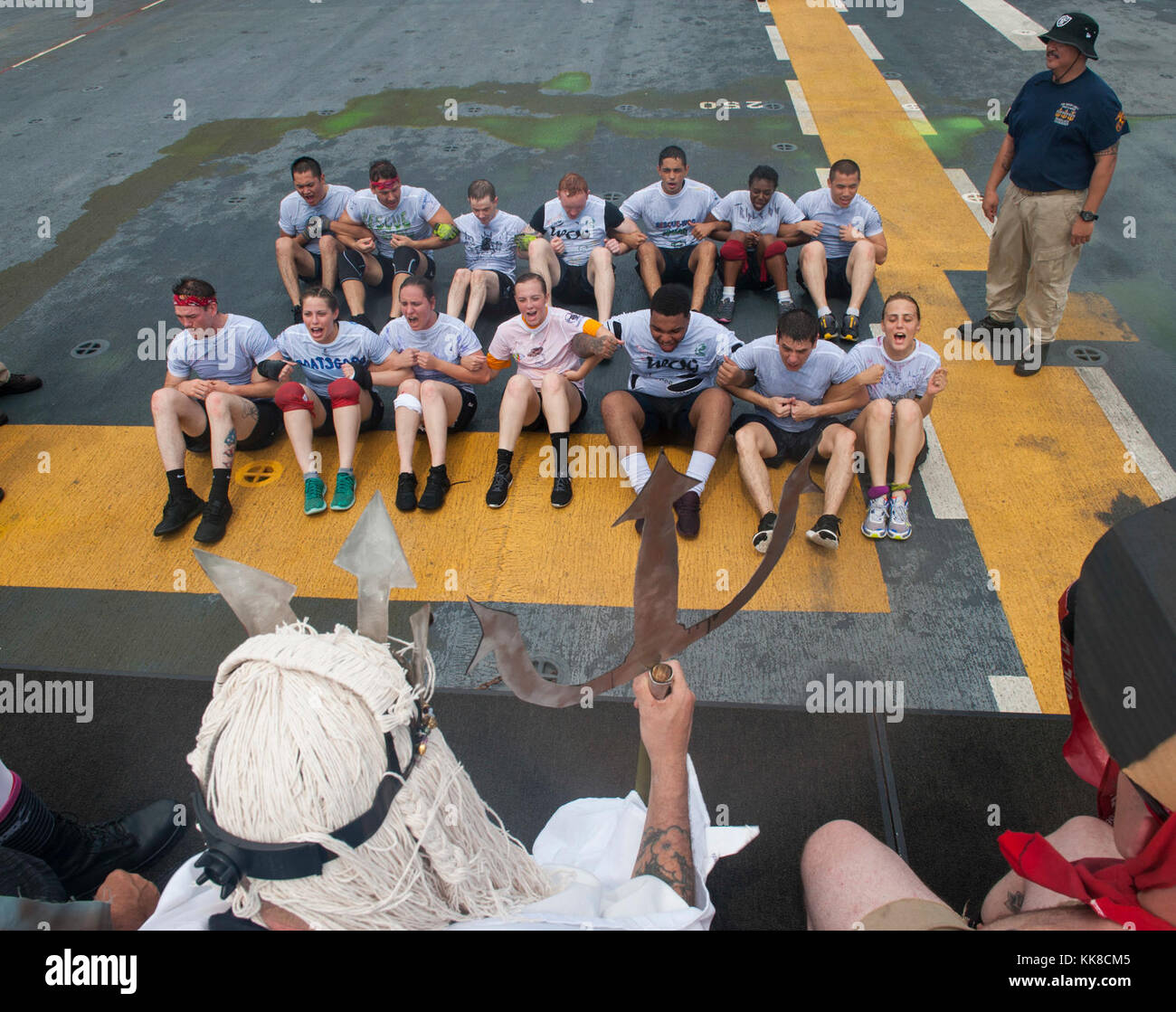 Crossing the line ceremony hi-res stock photography and images - Alamy