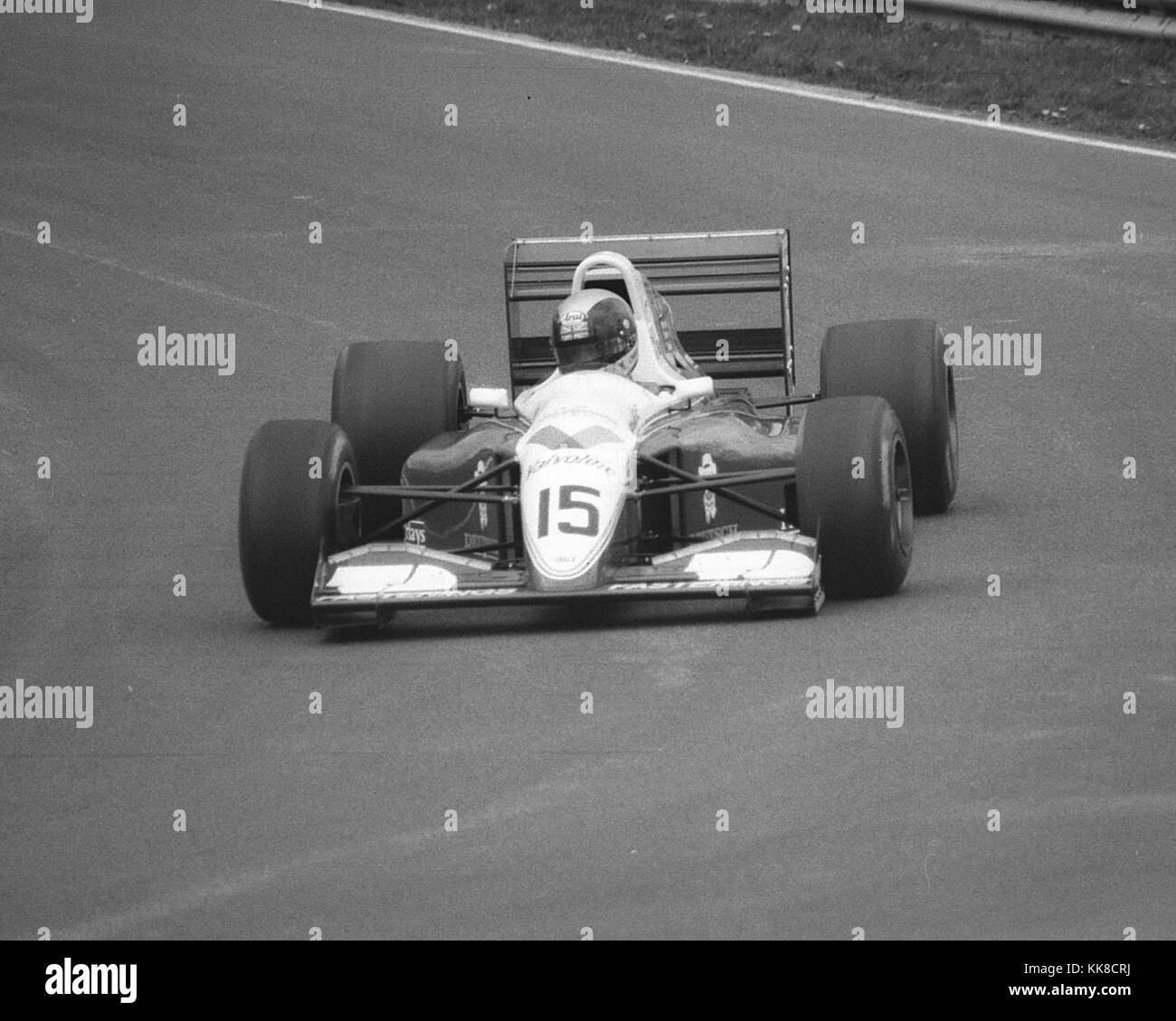 Charlie Burt, British Formula 2 test day, Oulton Park April 1992 Stock ...