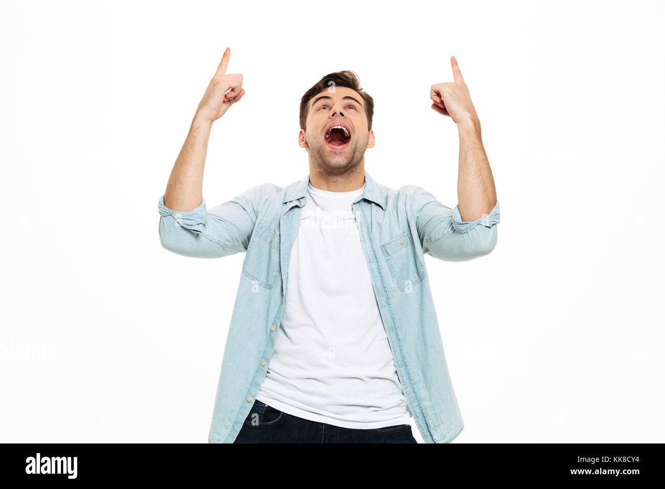 Two fingers up hi-res stock photography and images - Alamy