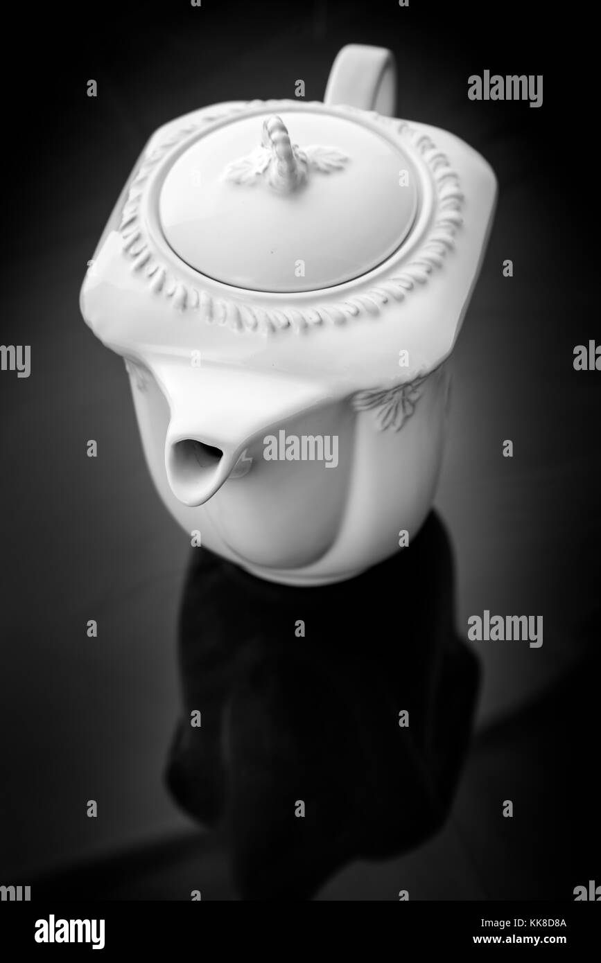 One white spoon Black and White Stock Photos & Images - Alamy