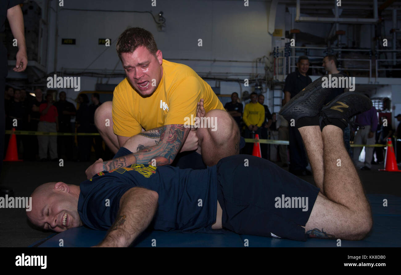 ATLANTIC OCEAN (Nov. 27, 2017) Chief Hospital Corpsman Cameron Graham ...