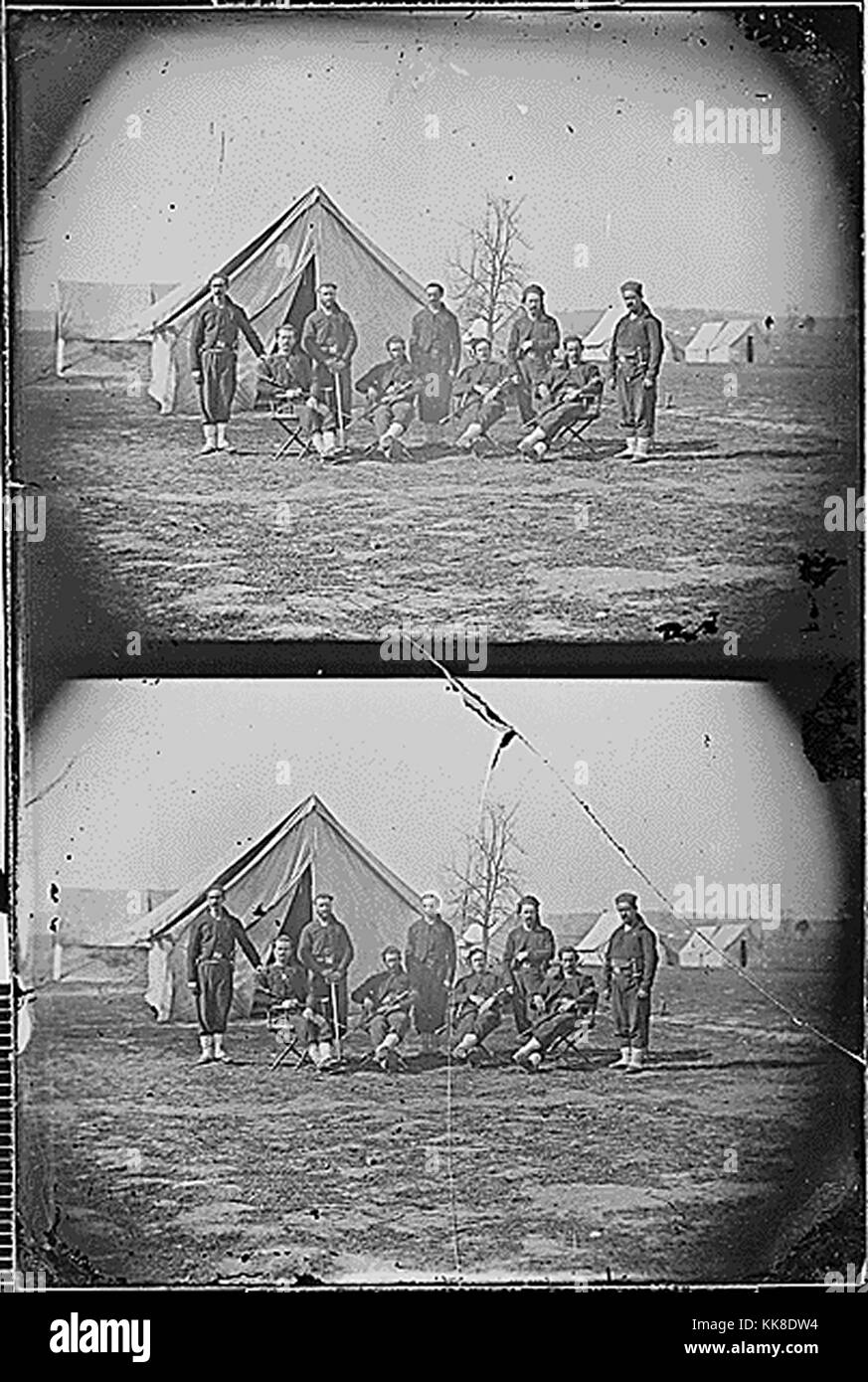 Group Zouave, Mathew Brady Photographs of Civil War Era Personalities ...