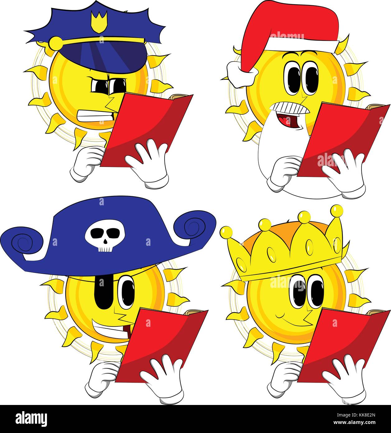 The sun king book Stock Vector Images - Alamy